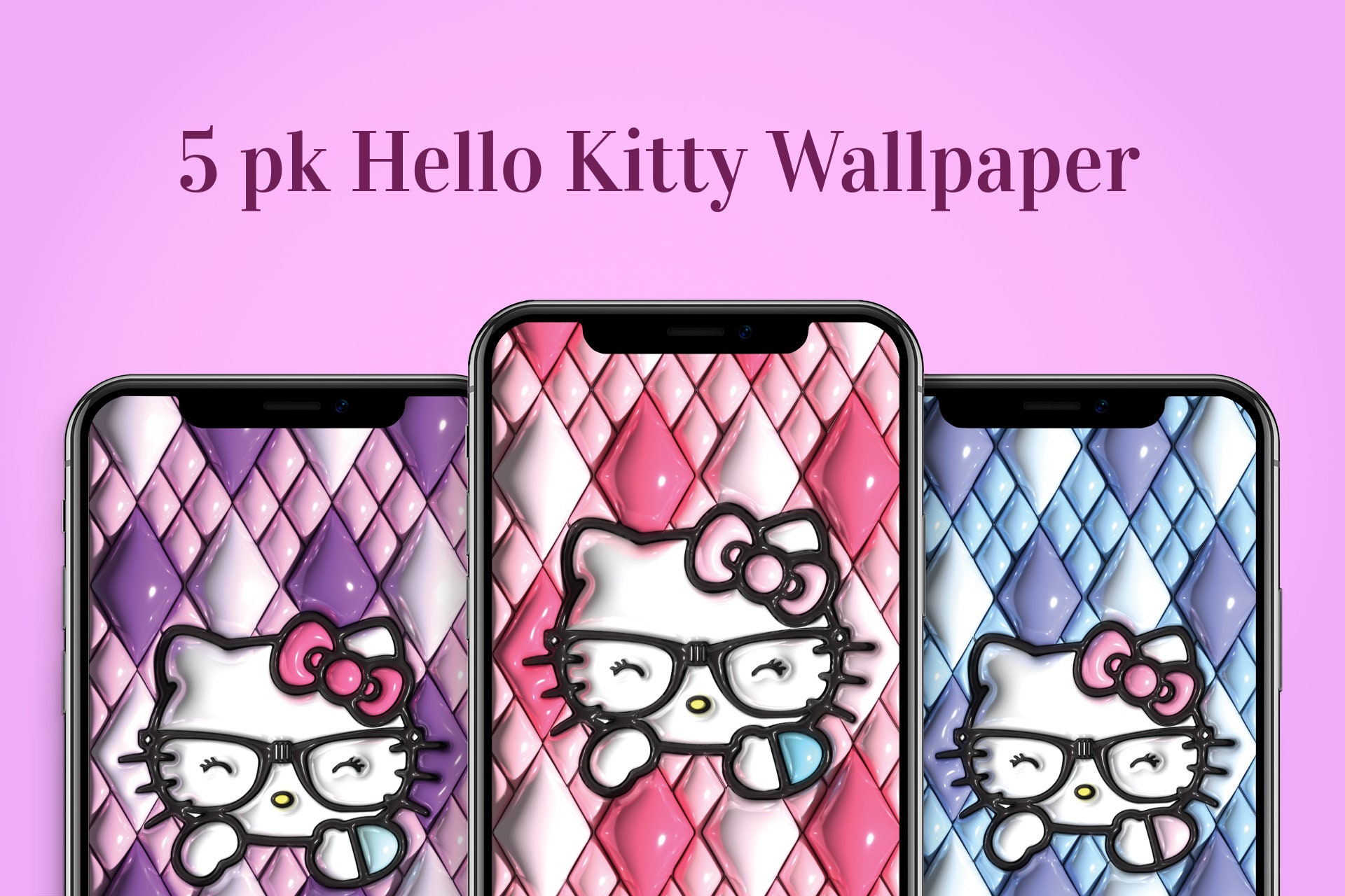 Hello Kitty Nerd Face Wallpaper 4379