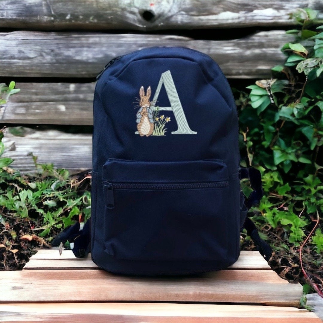 Peter Rabbit Backpack Personalised Embroidery - Etsy
