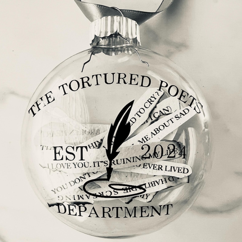 Poet Ornaments - Etsy