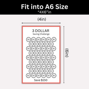 Savings Challenge Printable Bundle, A6 Mini Low Income Saving ...