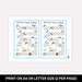 Birds Savings Challenge Printable Bundle, Mini A6 Low Income Bird ...