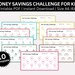 Alphabet Low Income Savings Challenge Printable, Alphabet Saving ...