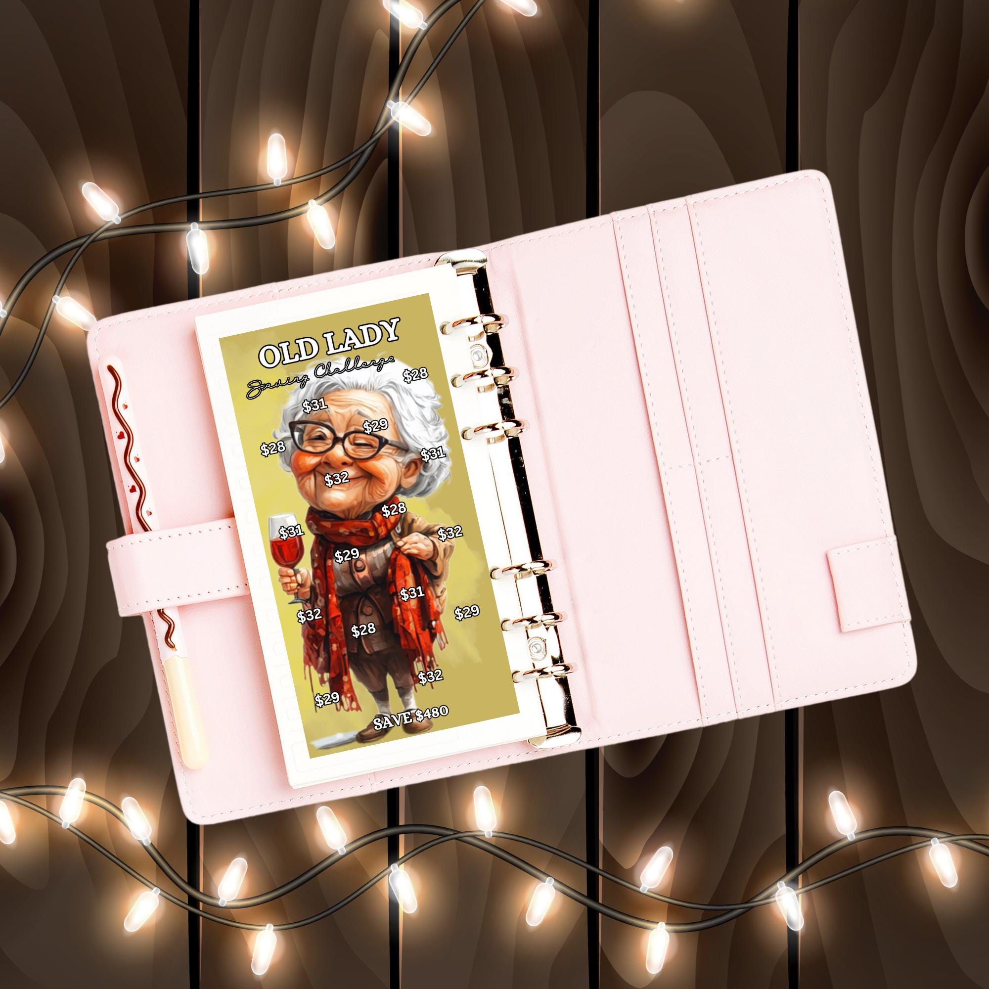 Senior Citizen Savings Pack Printable Bundle, Savings Binder for ...