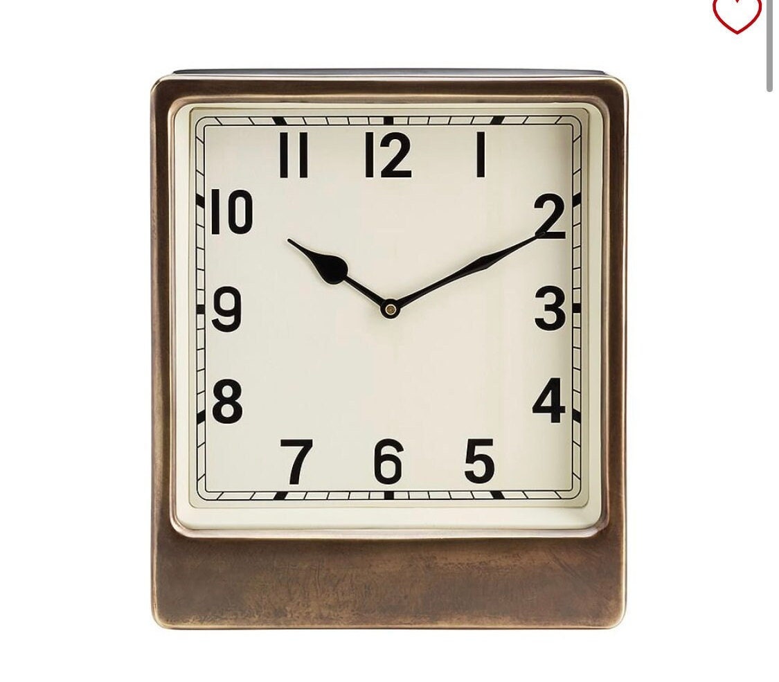 Desktop Clock - Etsy