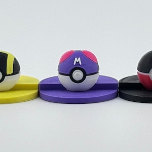 Pokeball Toploader Stand - Etsy