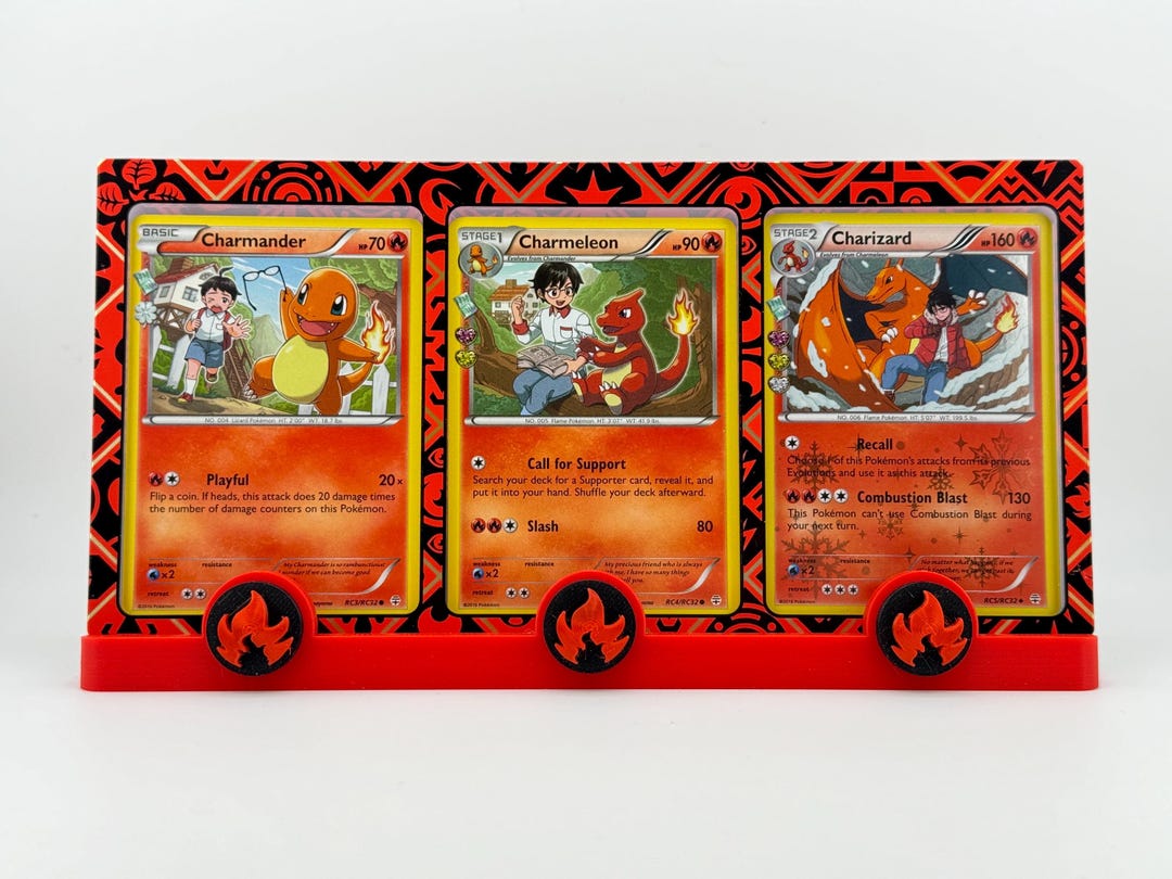 Triple Pokestand for Official Pokemon Acrylic Triple Case - Etsy