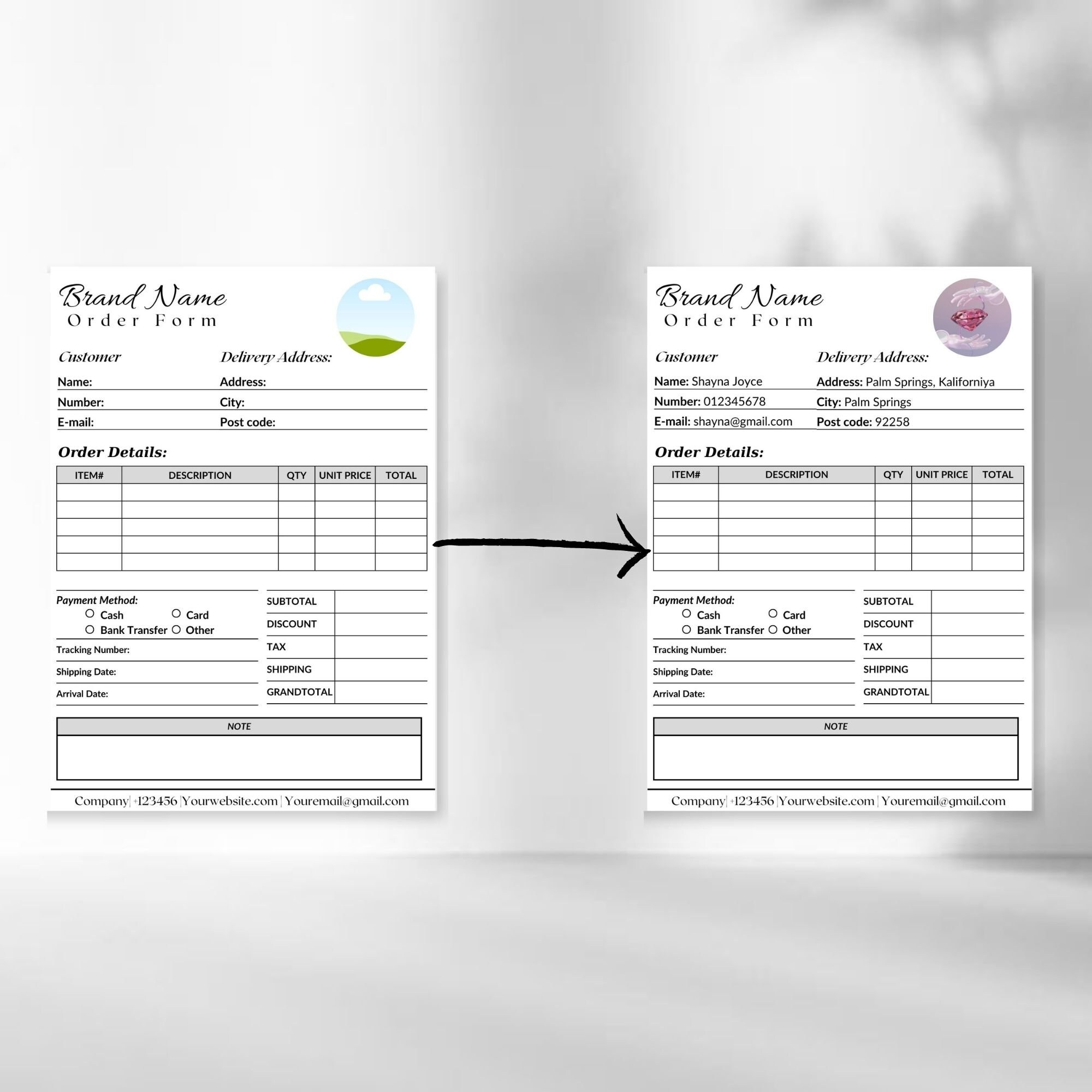 Wholesale Line Sheet Template Line Sheet for Wholesale Price - Etsy UK