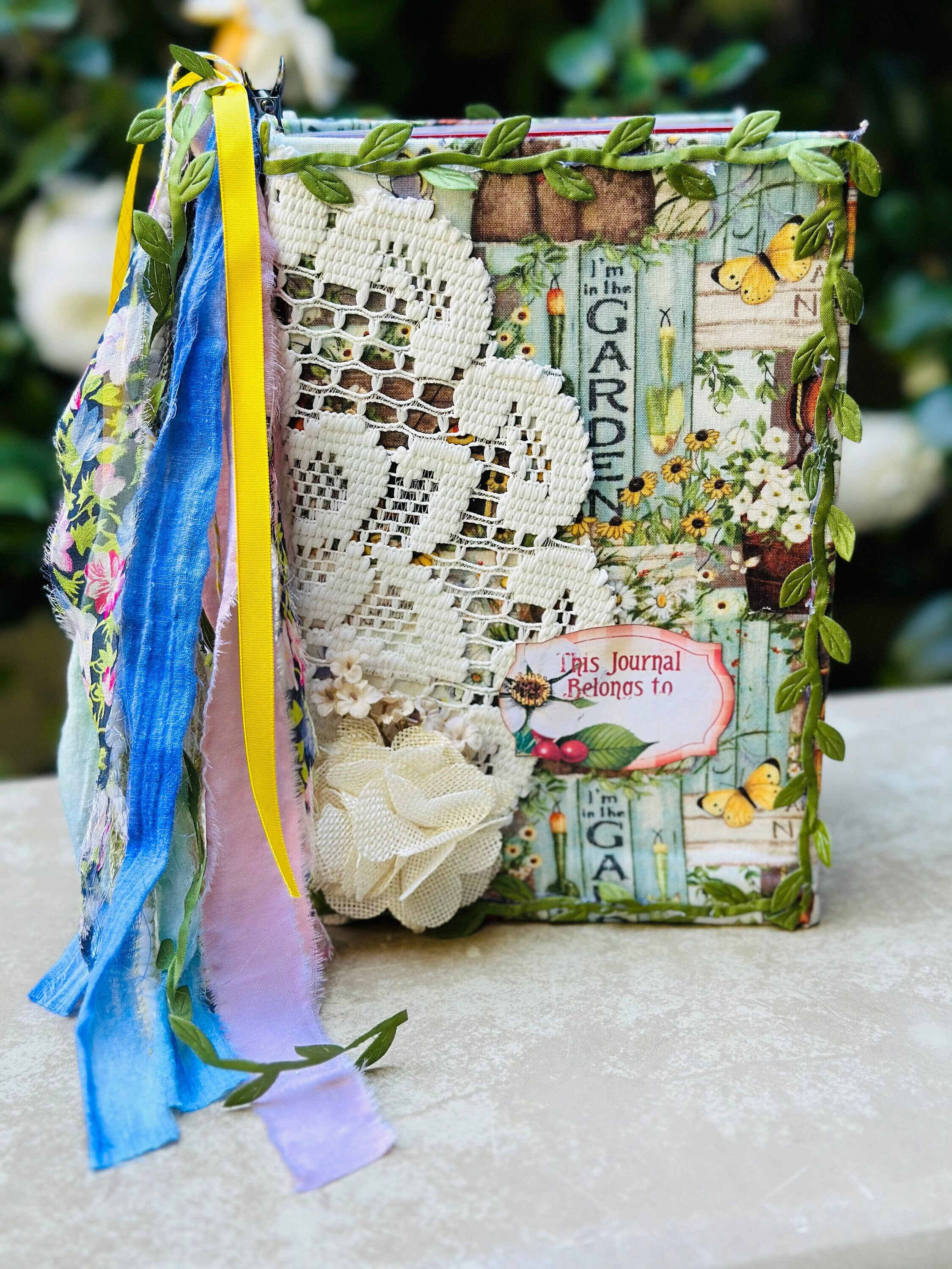 Garden Junk Journal - Etsy