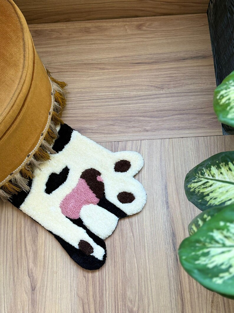 Handmade “cat Paw” Rug — Playful Bent-toe Design - Etsy