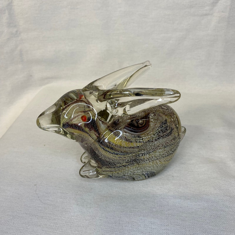 Glass Rabbit - Etsy