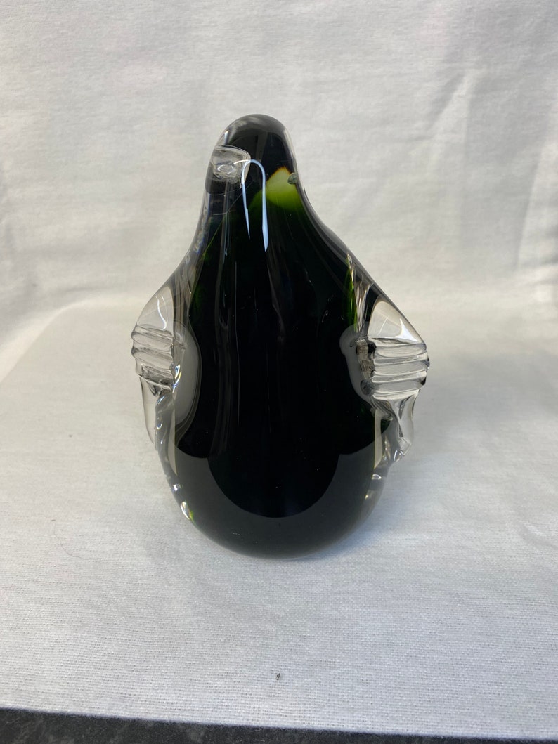 Vintage Wedgewood Crystal Large Penguin Paperweight RSW72 - Etsy