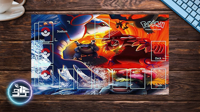 Pokemon Playmat PTCG Trading Card Game - Etsy