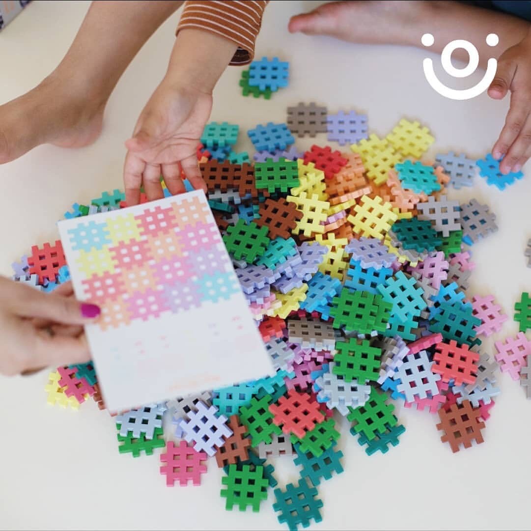 STEM WAFFLE BLOCKS I Soft Touch Sensory Blocks I Supports Fine Motor ...
