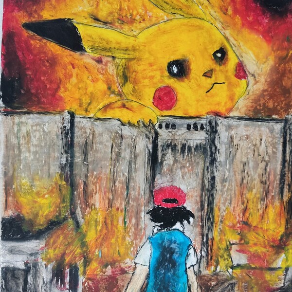 Pikachu Thomas - Etsy