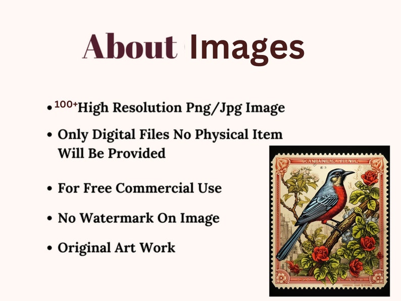 100 Retro Vintage Flowers Postage Floral Stamps,printable Old Postage ...