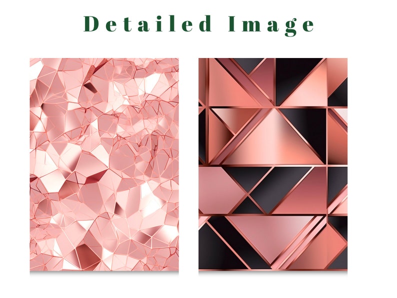 Luxury Rose Gold Digital Paper Pattern , Seamless Scrapbook Paper ...