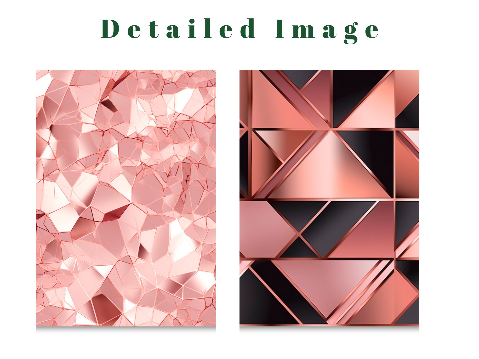 Luxury Rose Gold Digital Paper Pattern , Seamless Scrapbook Paper ...