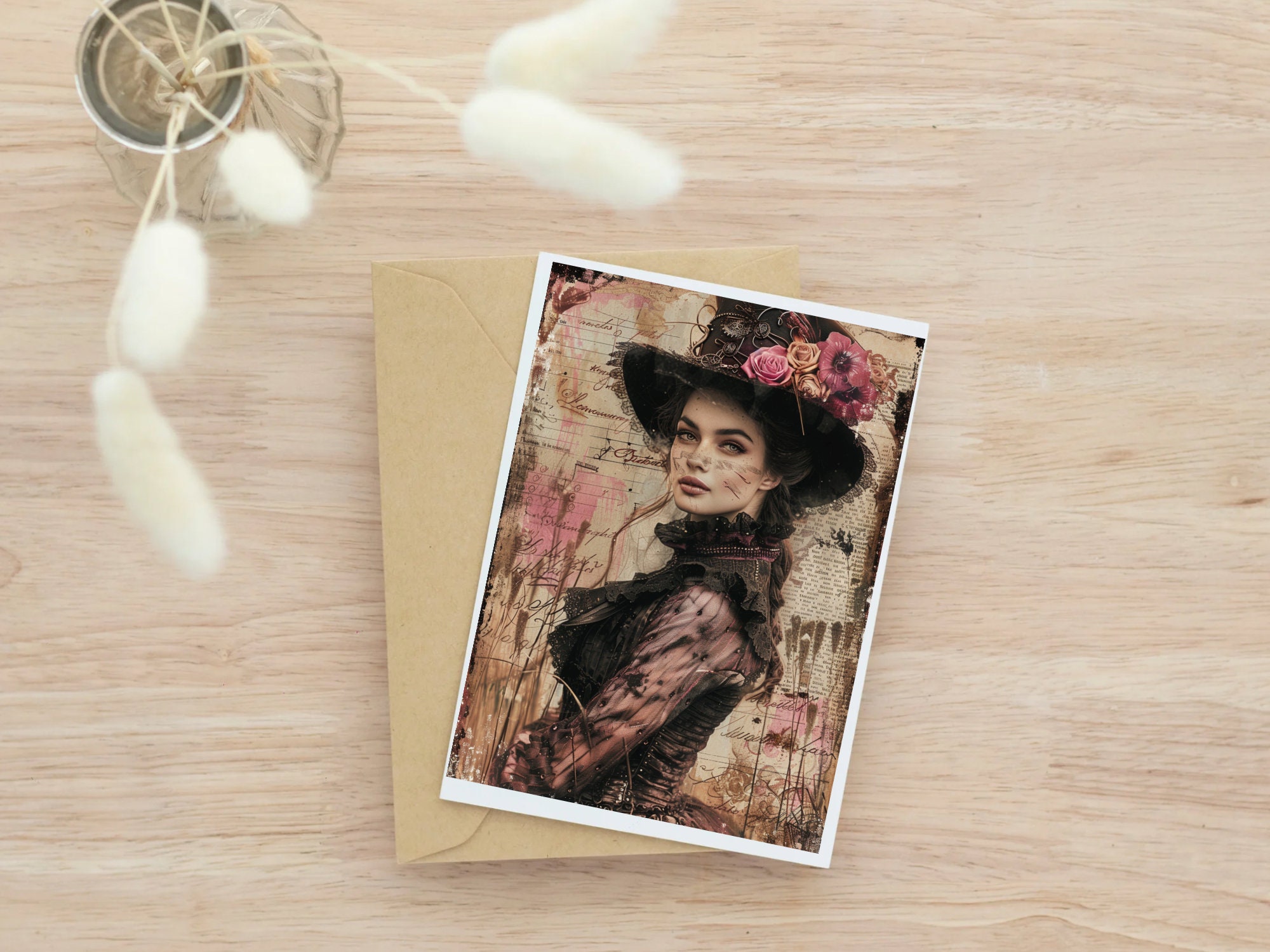 Ethereal Flirty Vampire Princess Steampunk Beautifull Woman Junk ...