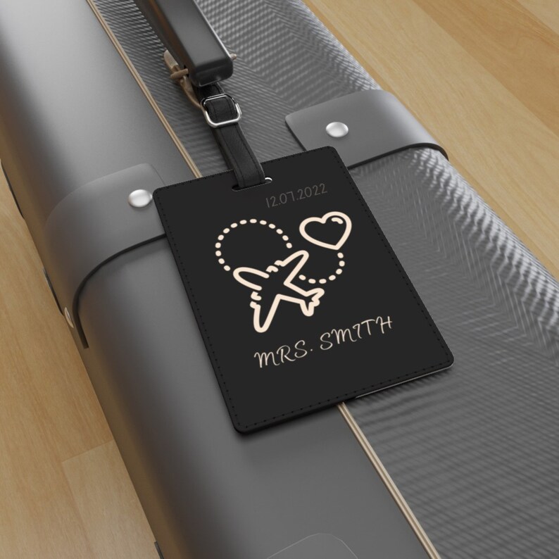 Personalised Luggage Tags Mr Mrs Custom Bag Tag Bride and - Etsy