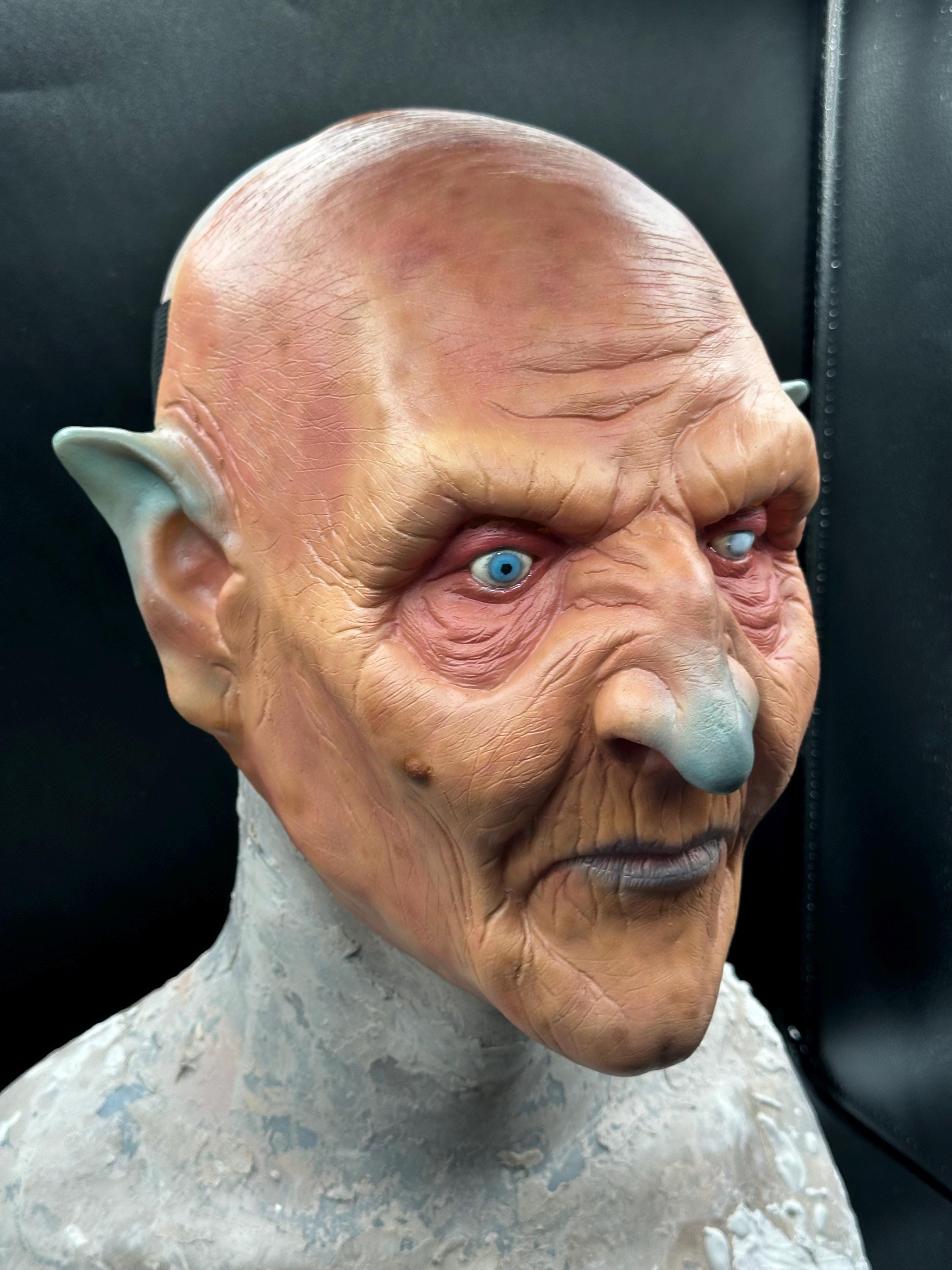 Perchta Wearable Latex Mask - Winter Witch - Holiday Spirit - Etsy