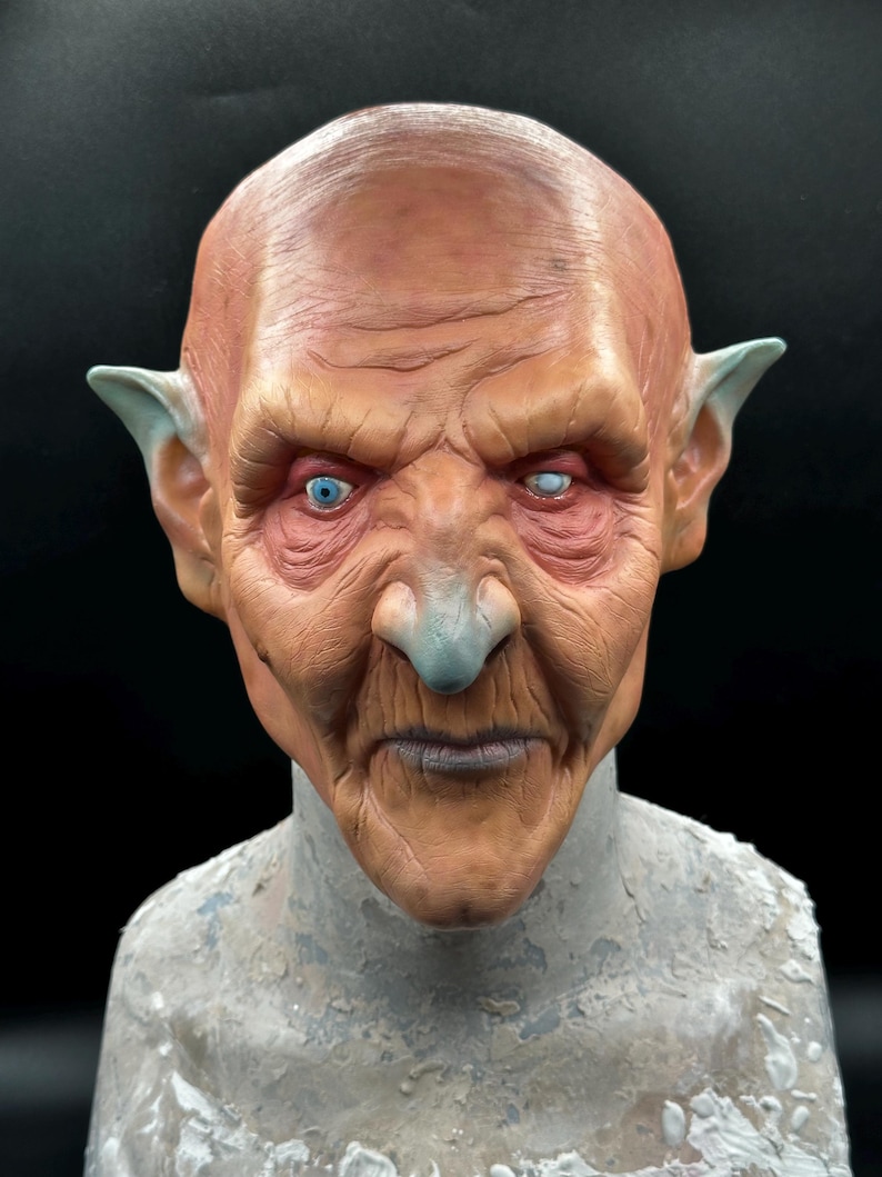 Perchta Wearable Latex Mask - Winter Witch - Holiday Spirit - Etsy