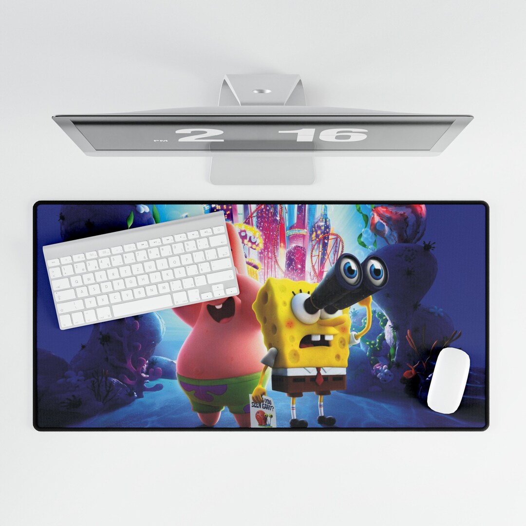 Spongebob Gaming Mouse Mat Anime Style Gaming Accessory - Etsy