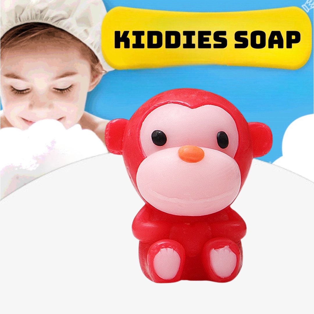Monkey Kiddies Soap Kiddies Cartoon Soap Creative Essential - Etsy