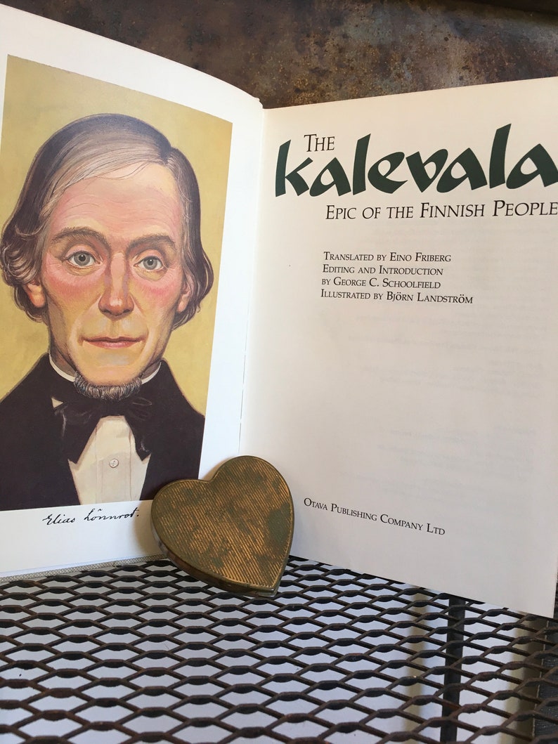 The Kalevala: Epic of the Finnish People, 1988 Otava, Finnish Kalevala ...