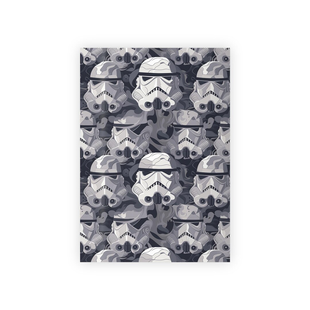 Star Wars Strom Trooper Wrapping Paper - Etsy