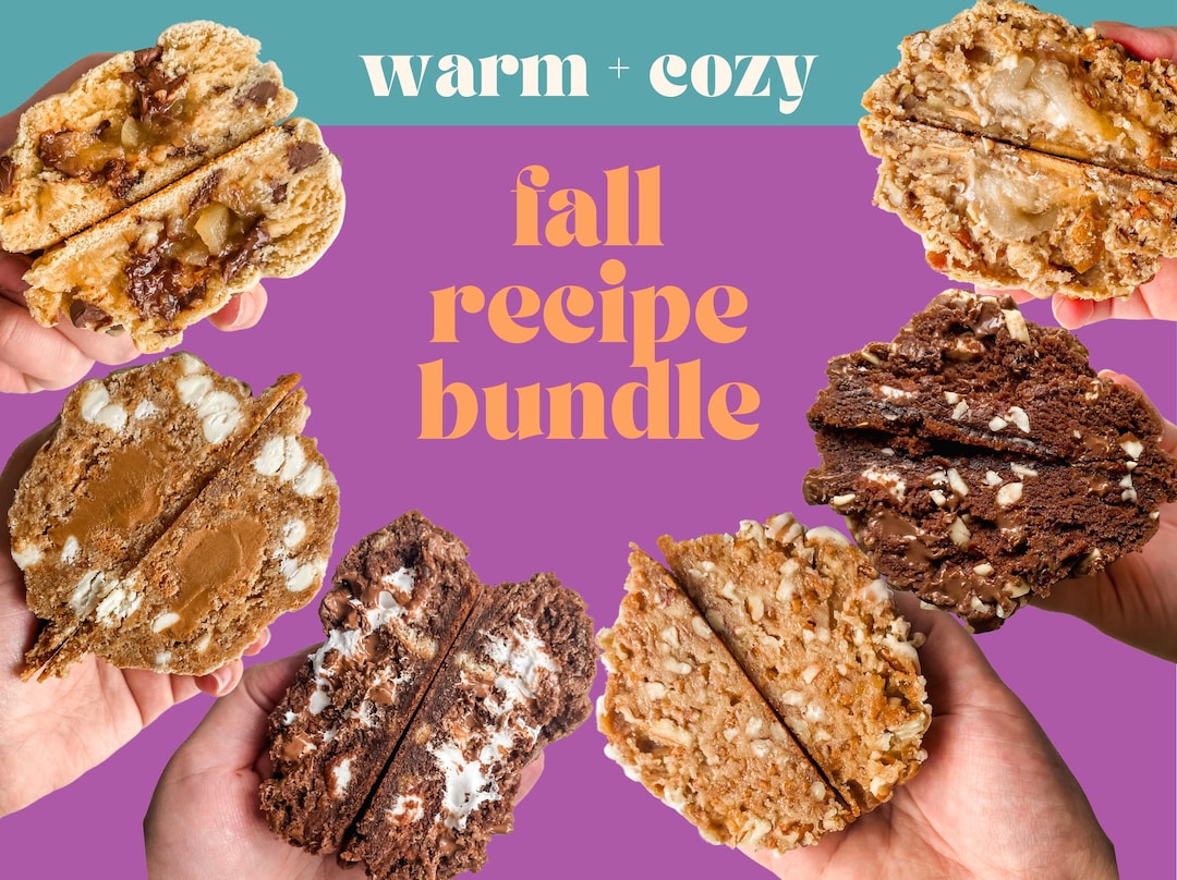 Fall Cookie Recipe Bundle | Gourmet Stuffed Cookies | Bakery Gourmet ...