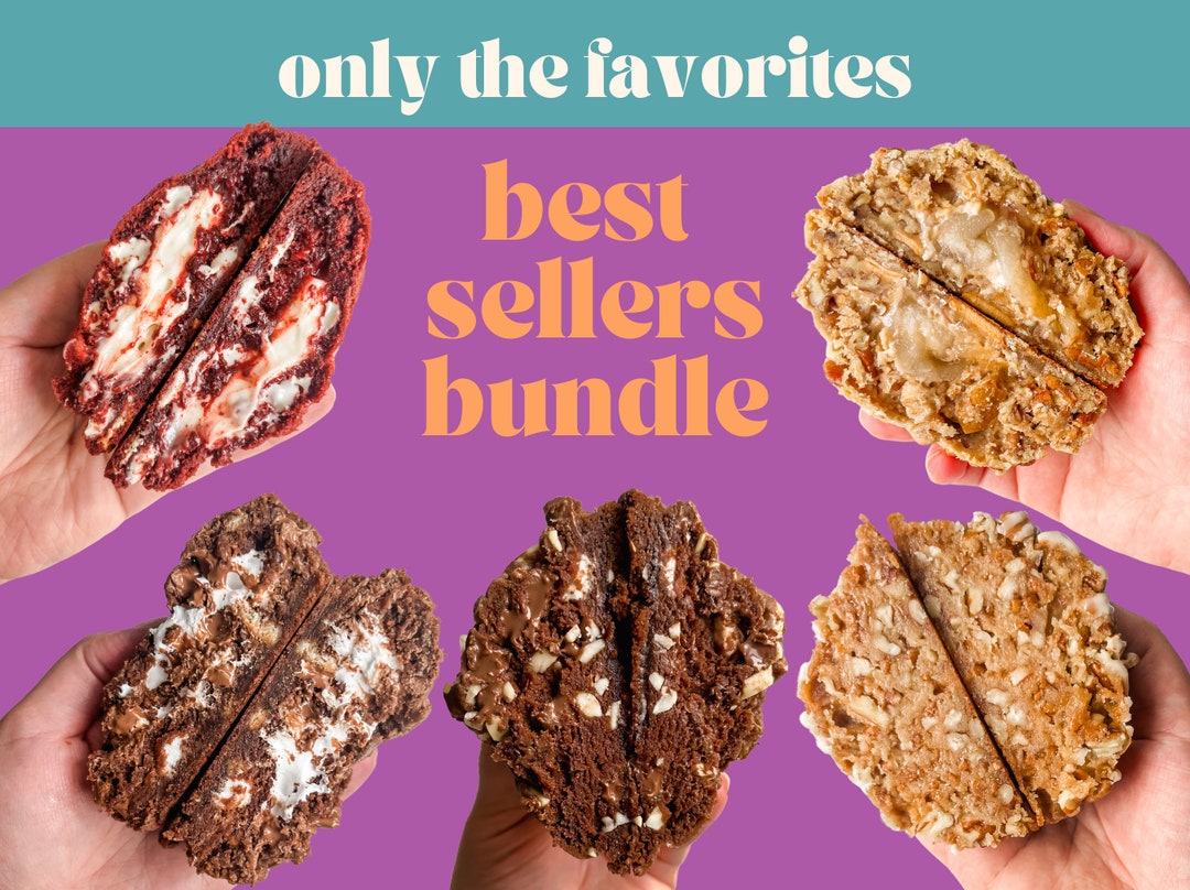 Best Sellers Cookie Recipe Bundle | Gourmet Stuffed Cookies | Bakery ...