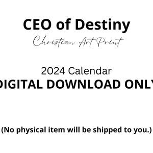 Printable Calendar 2024 Monthly Planner 2024 I Bible Verses Calendar I ...