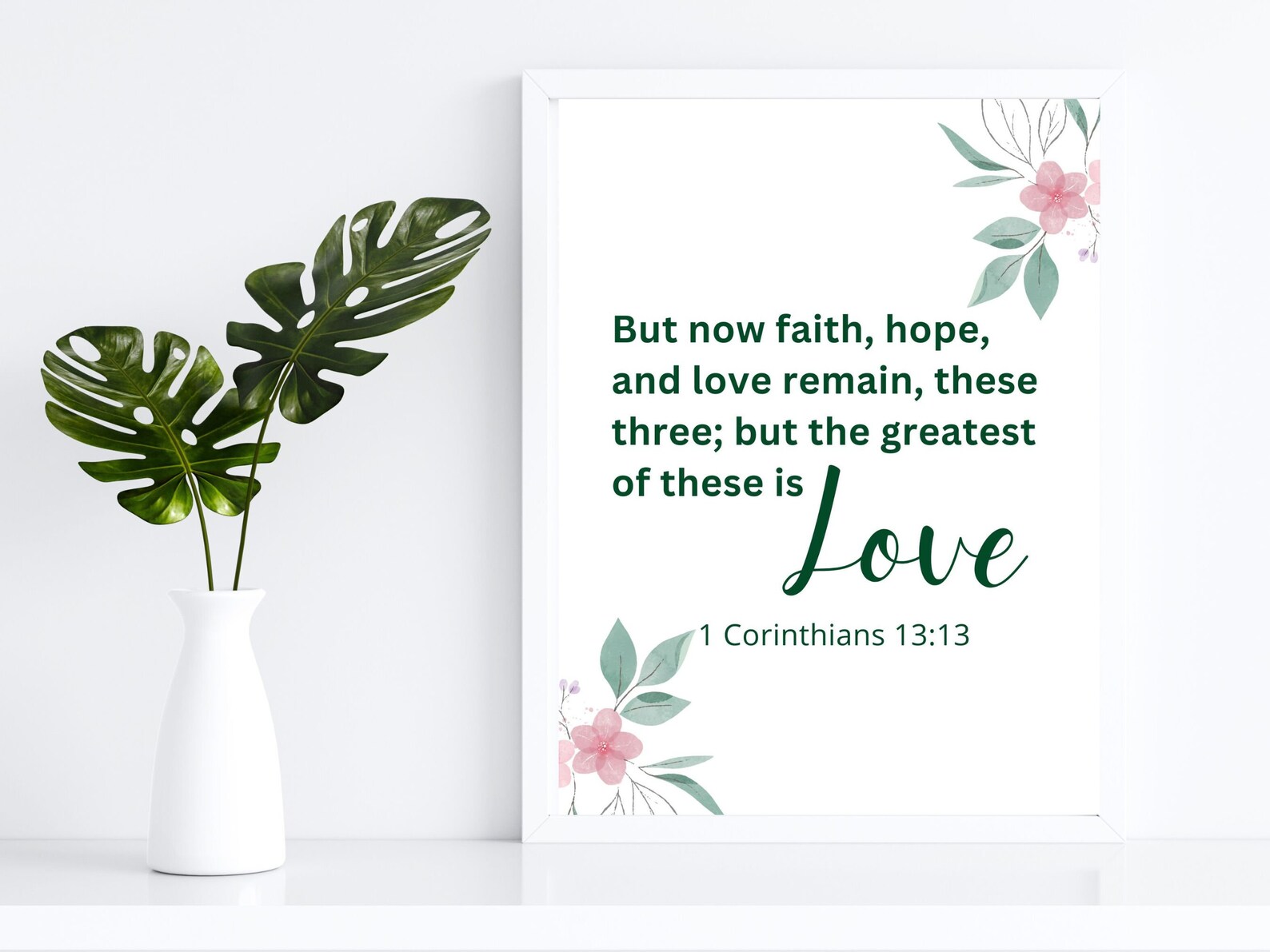 Christian Printable Wall Art/bible Verse Décor/christian Home Décor ...