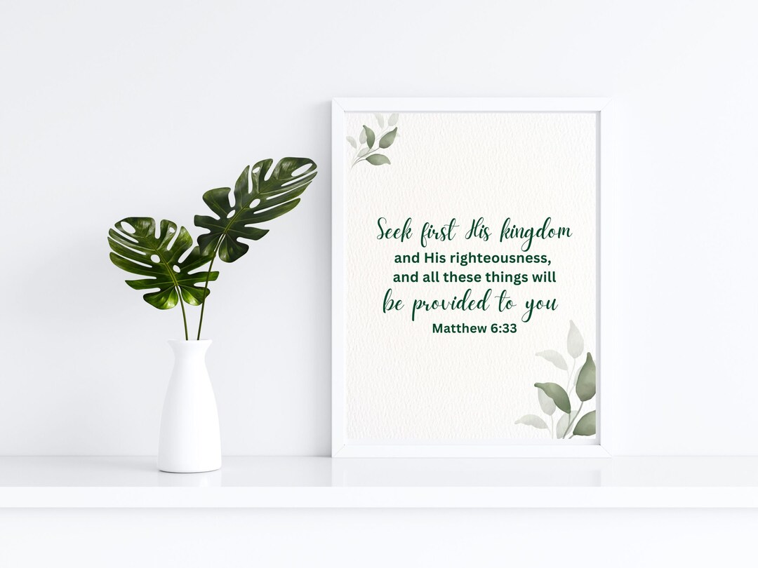 Christian Printable Wall Art/bible Verse Décor/christian Home Décor ...