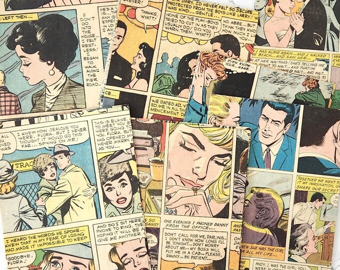 Comic Book Paper, Comic Scrap Paper, Ecofriendly Paper, Scrapbooking ...