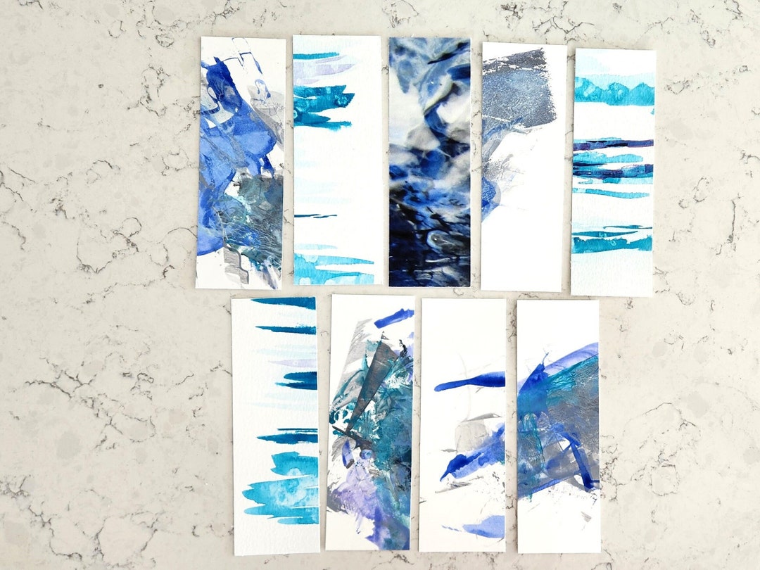 Blue Scrap Papers, Scrapbooking Supplies, Decorative Paper Pack, Junk ...