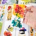 Art Journaling Kit, Handpainted Paper, Paper Scrap Pack, Scrapbooking ...