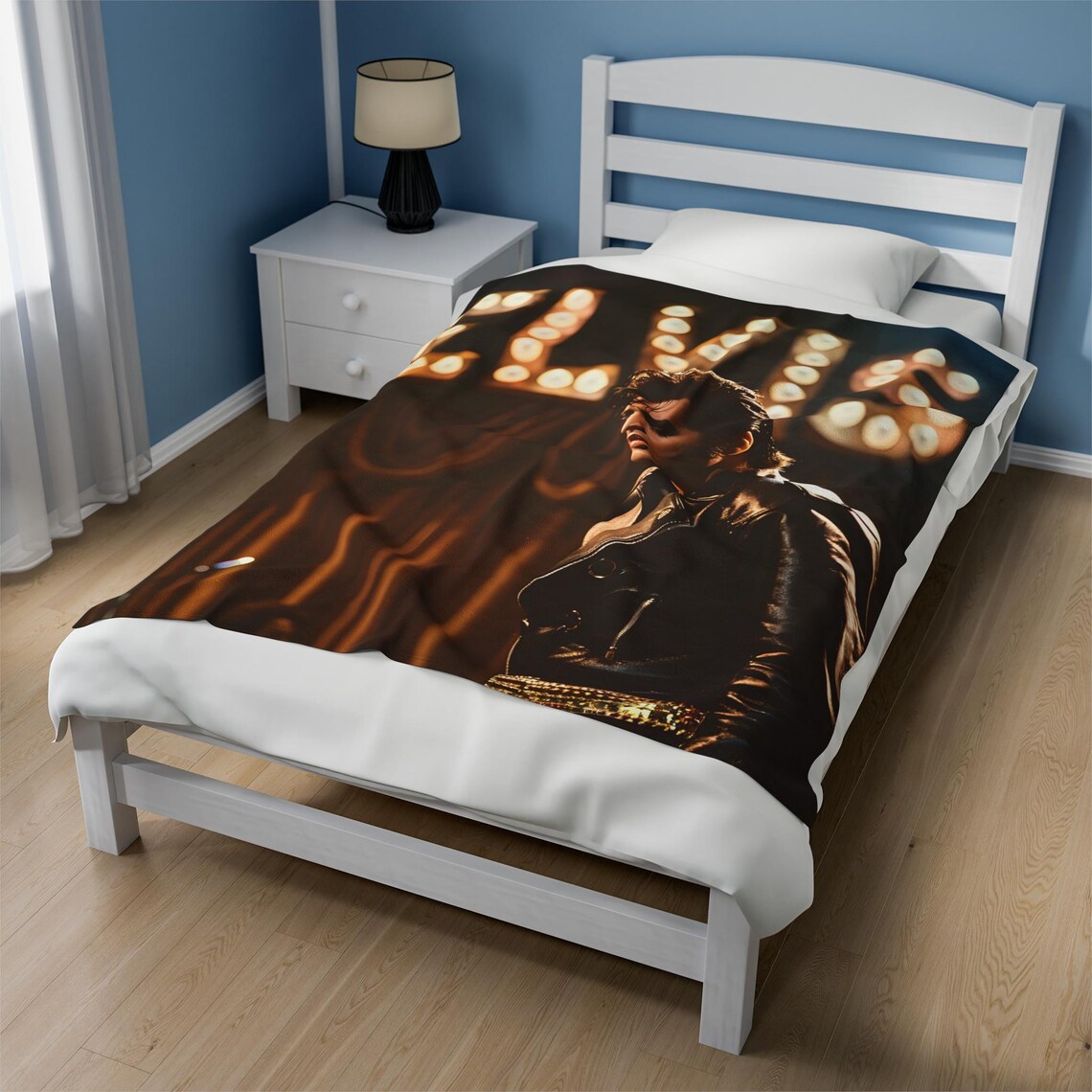 Velveteen Plush Blanket - Elvis Presley Fans 1968 Comeback Special ...