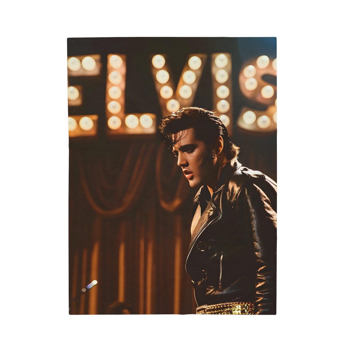 Velveteen Plush Blanket - Elvis Presley Fans 1968 Comeback Special ...