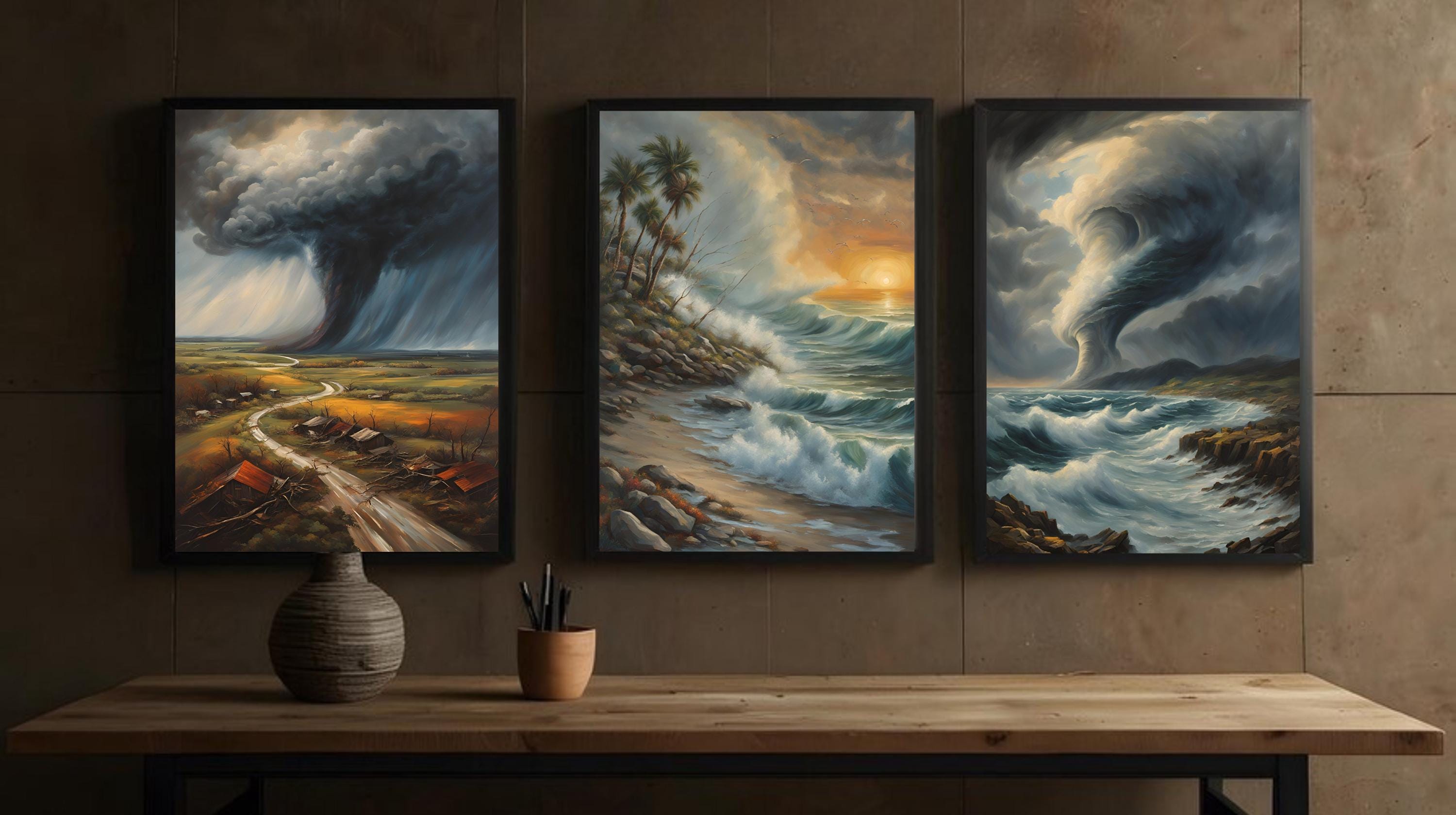 Tornado Wall Art, Nature Wall Print, Tornado Canvas Art, Printable Wall ...