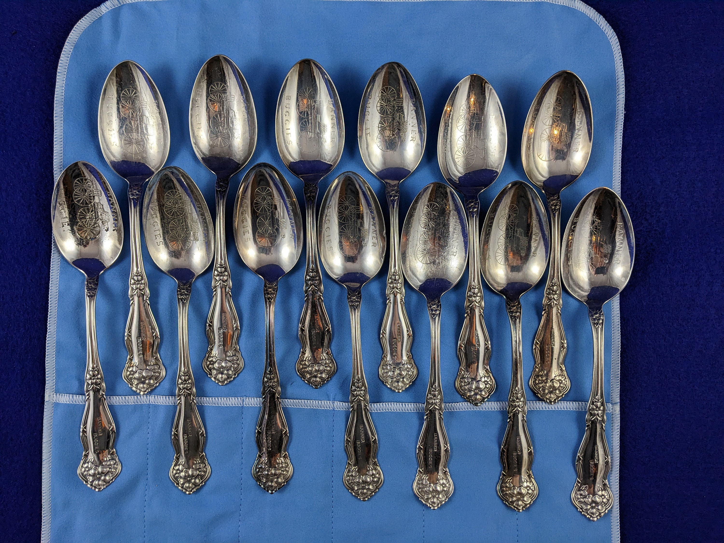 Collection of Banner Buggy Silverware - Etsy