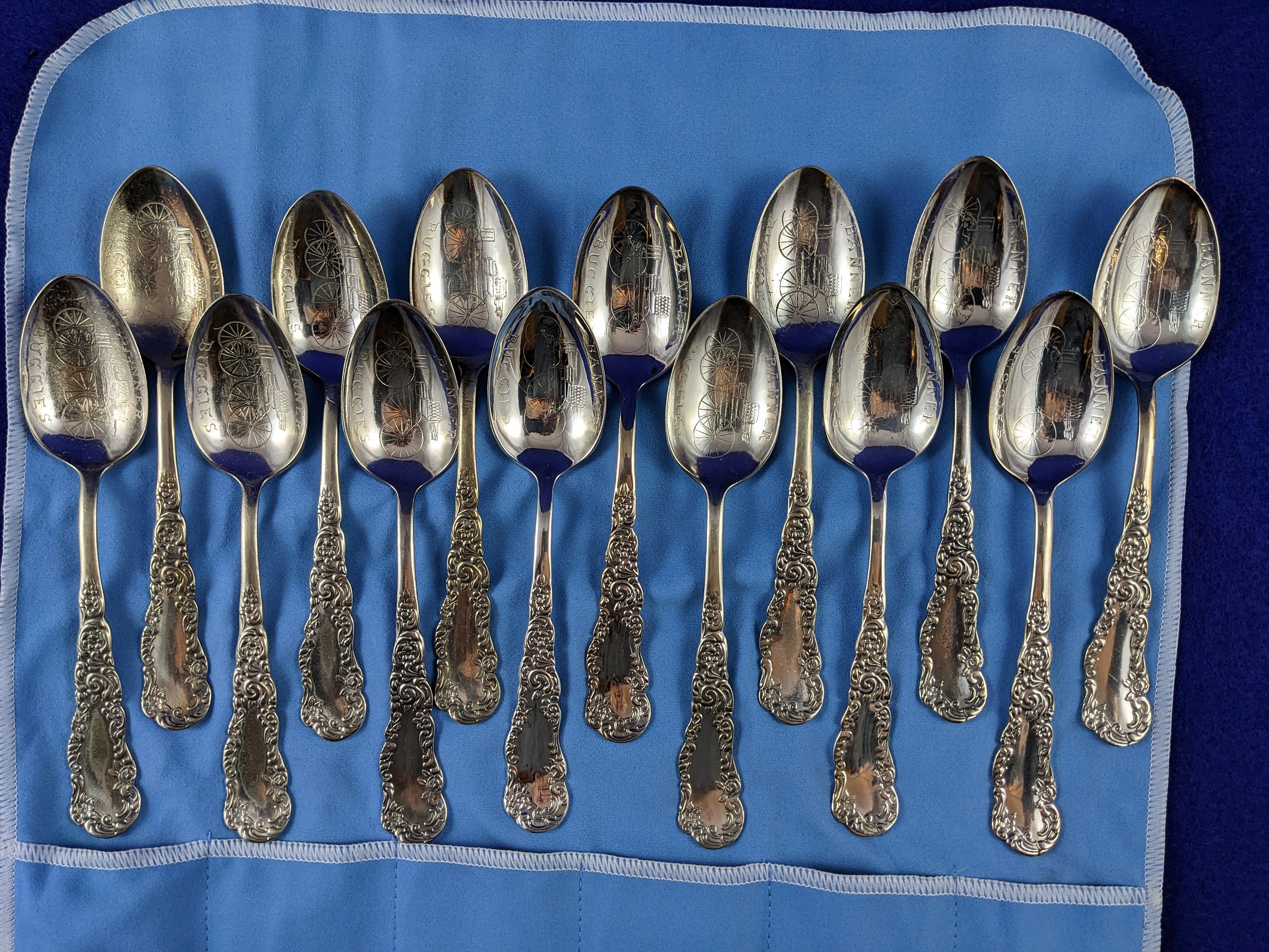 Collection of Banner Buggy Silverware - Etsy