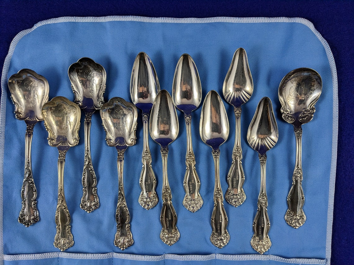 Collection of Banner Buggy Silverware - Etsy
