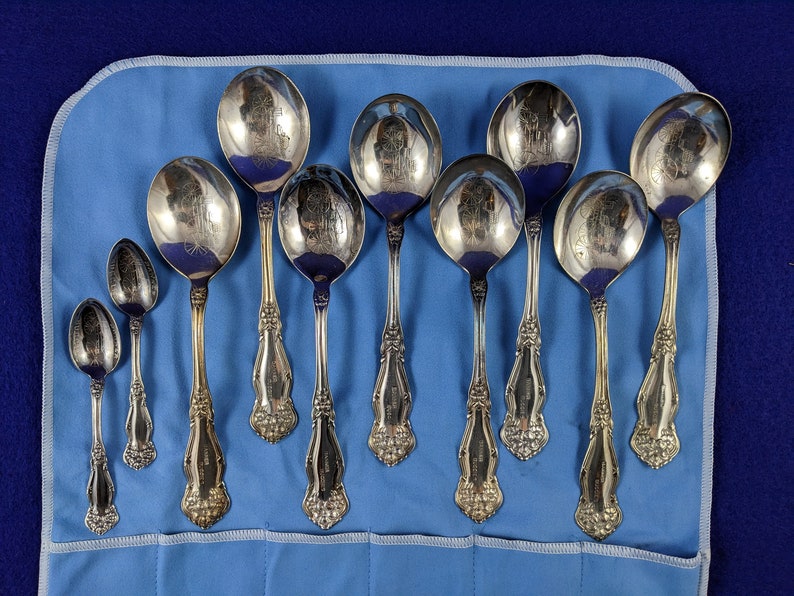 Collection of Banner Buggy Silverware - Etsy