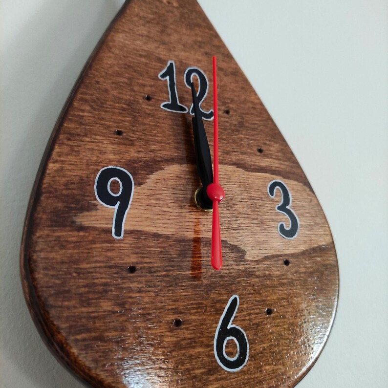 Personalized and Handcrafted Wood Wall Swinging Pendulum Cat Clock - Etsy