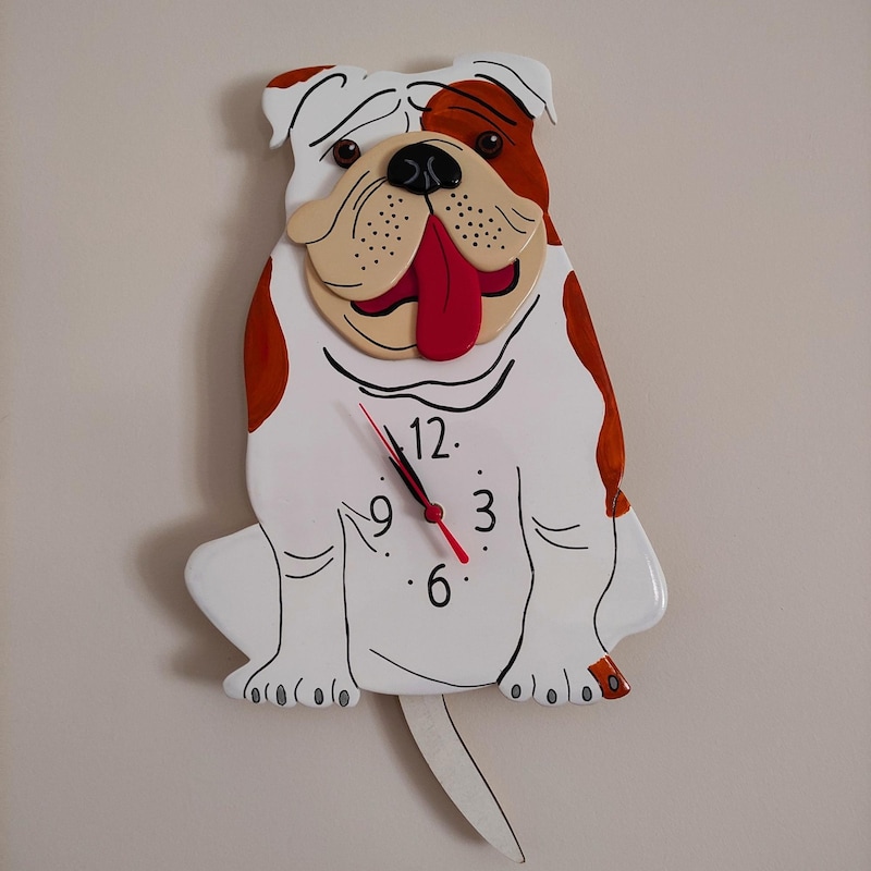 Dog Clock - Etsy