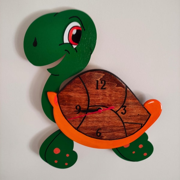 Turtle Clock - Etsy