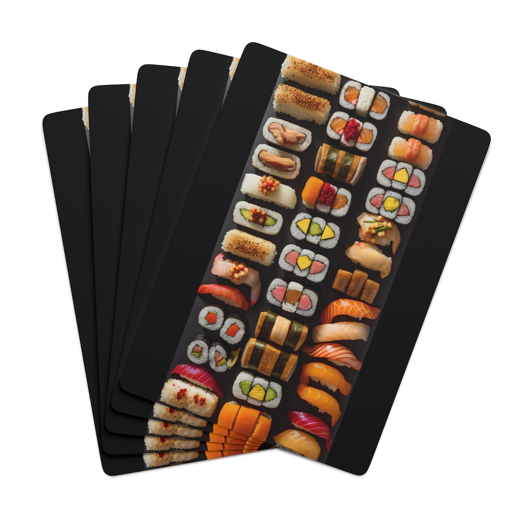 Sushi Sensation Poker Cards: Unleash Your Luck With Tempting Tuna ...