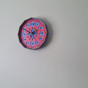 Dodecagon Geometry Wall Clock - Dodge Designs 3D Print - Etsy