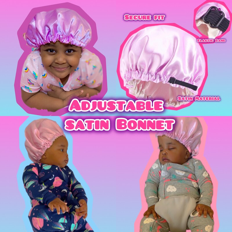 Baby Satin Bonnet - Etsy